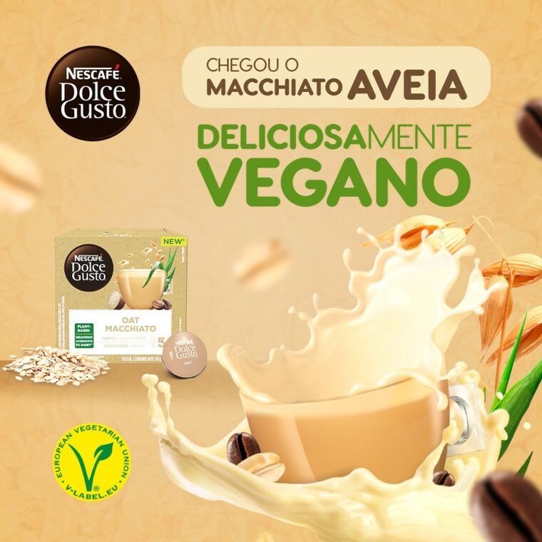 Dolce Gusto lança cápsula vegana no sabor Macchiato Aveia