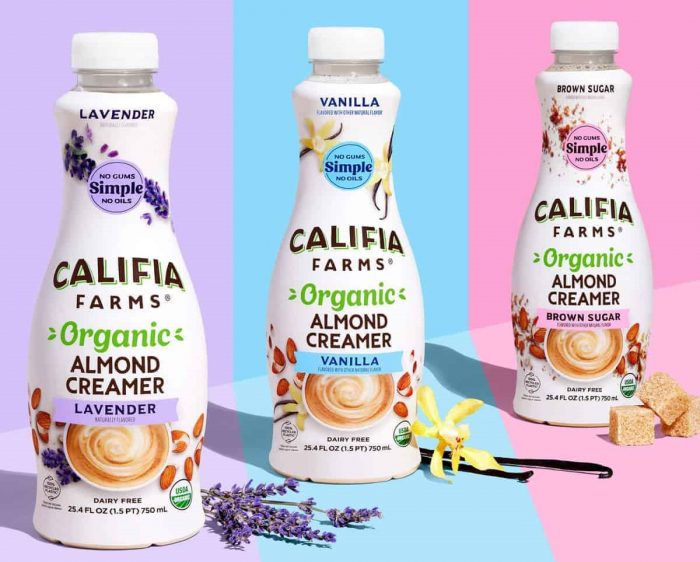 Califia Farms lança cremes plant-based em três sabores